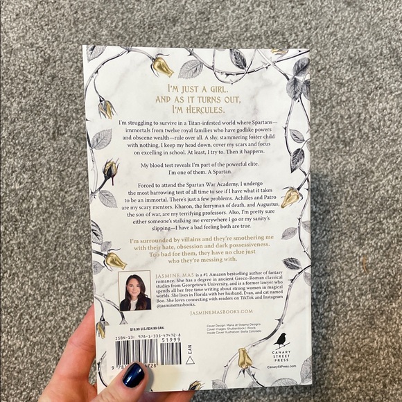 Other | Blood Of Hercules Book By Jasmine Mas | Poshmark